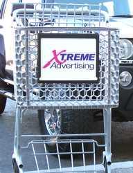 Grocery Cart Advertising from Xtreme Advertising in North Las Vegas, NV ...